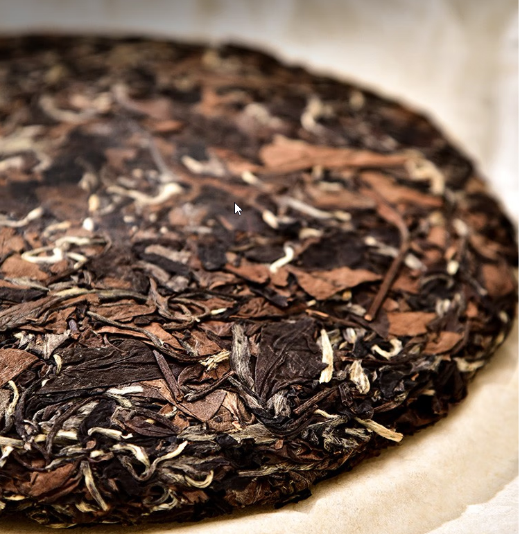 Aged White Tea - Bai Mu Dan Cake – Ten Ren Tea